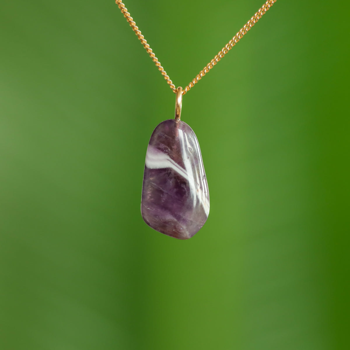Paarse edelsteen - Handgemaakte sieraden – Monos edelstenen sieraden
